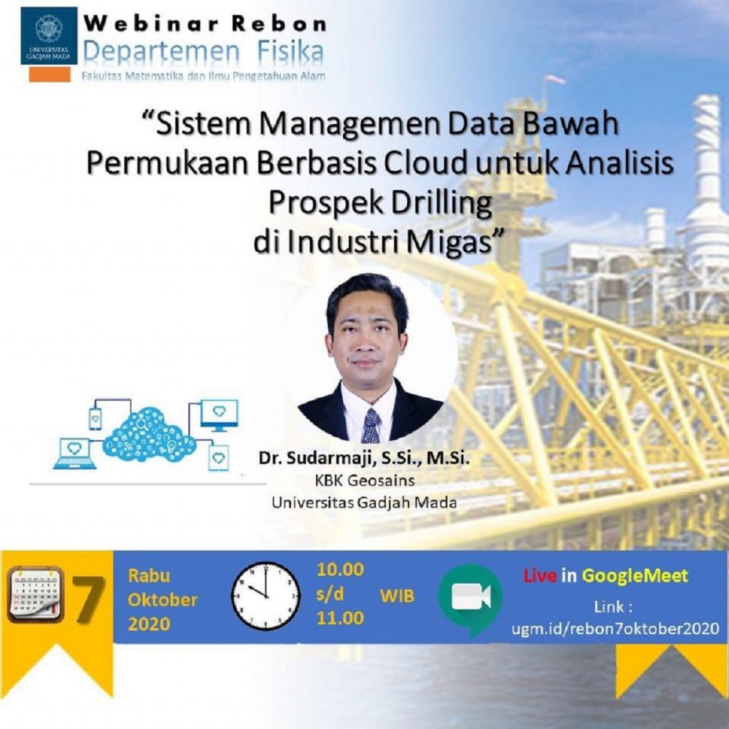 Rebon Seminar of Department of Physics October 7th, 2020 – Departemen Fisika FMIPA